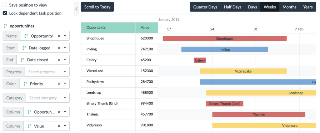 Using the Timelines View to See Your Project at a Glance – Lumeer