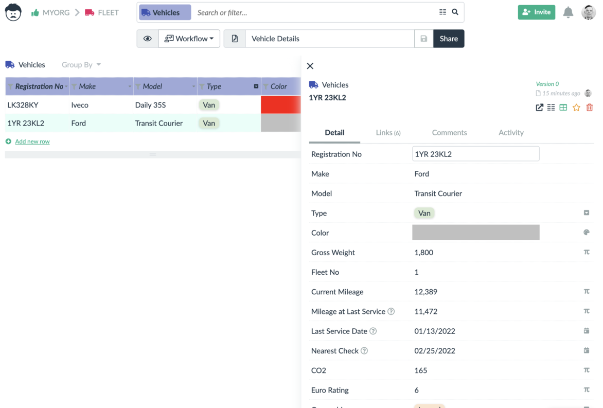 Fleet Management Template – Boost Your Business – Lumeer
